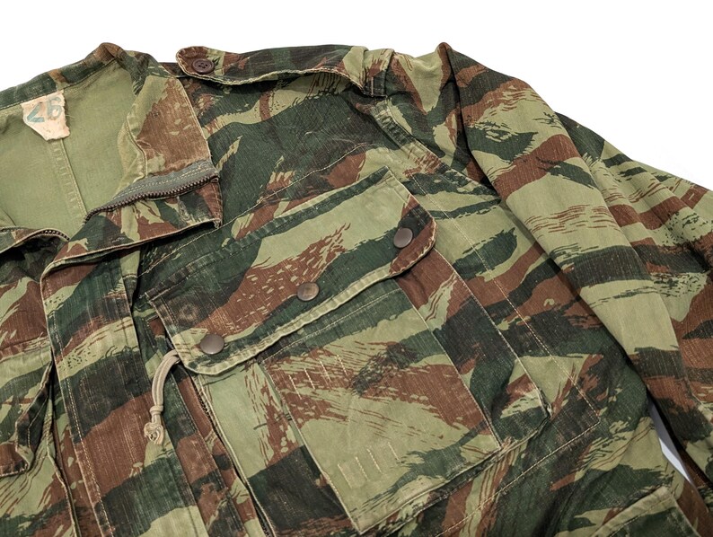 Vintage 60s French Army Paratroopers TAP 47/56 Lizard Camouflage ...