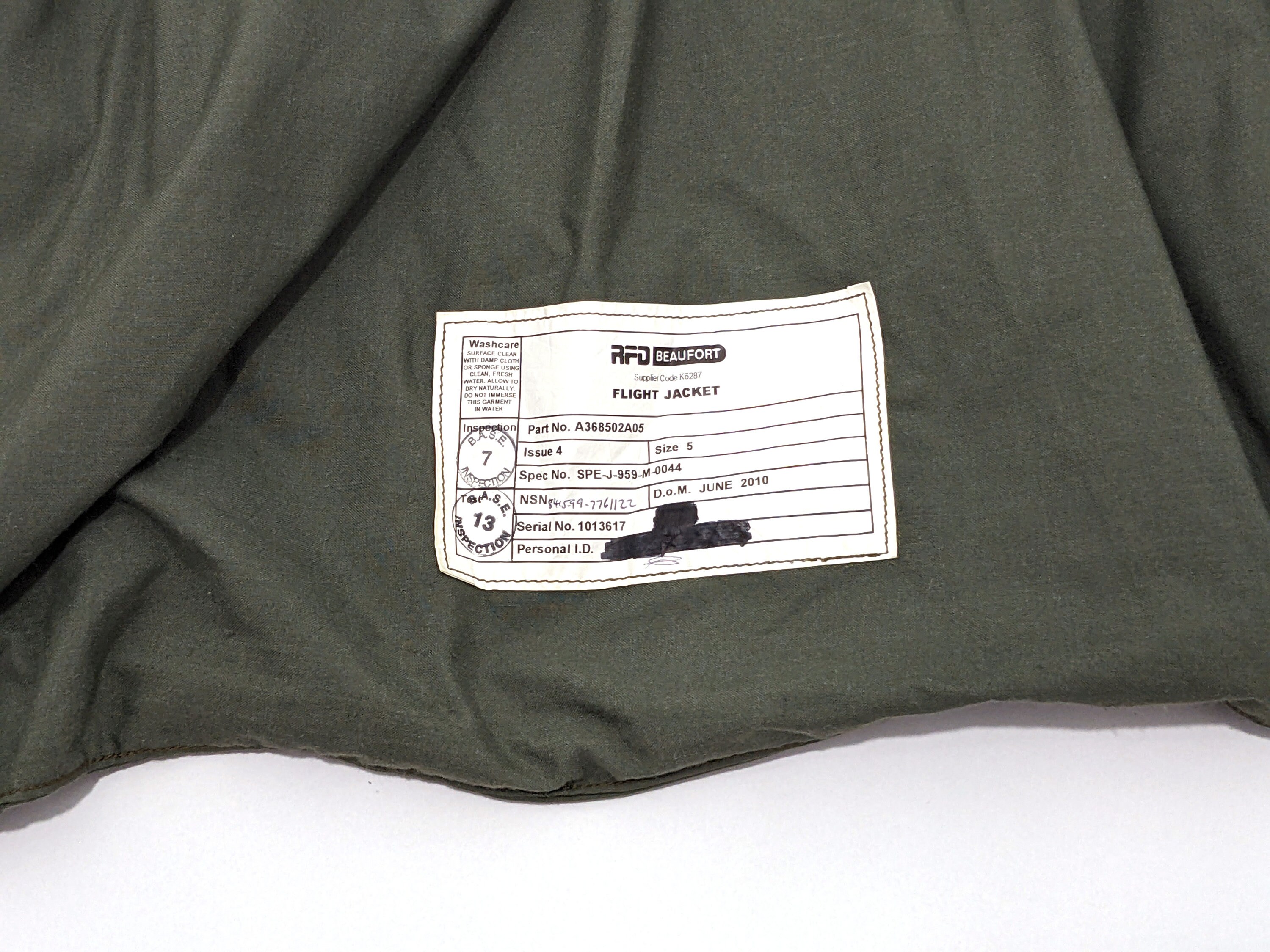 Vintage 00s British Army Pilot Typhoon Jacket Beaufort Olive Flight ...