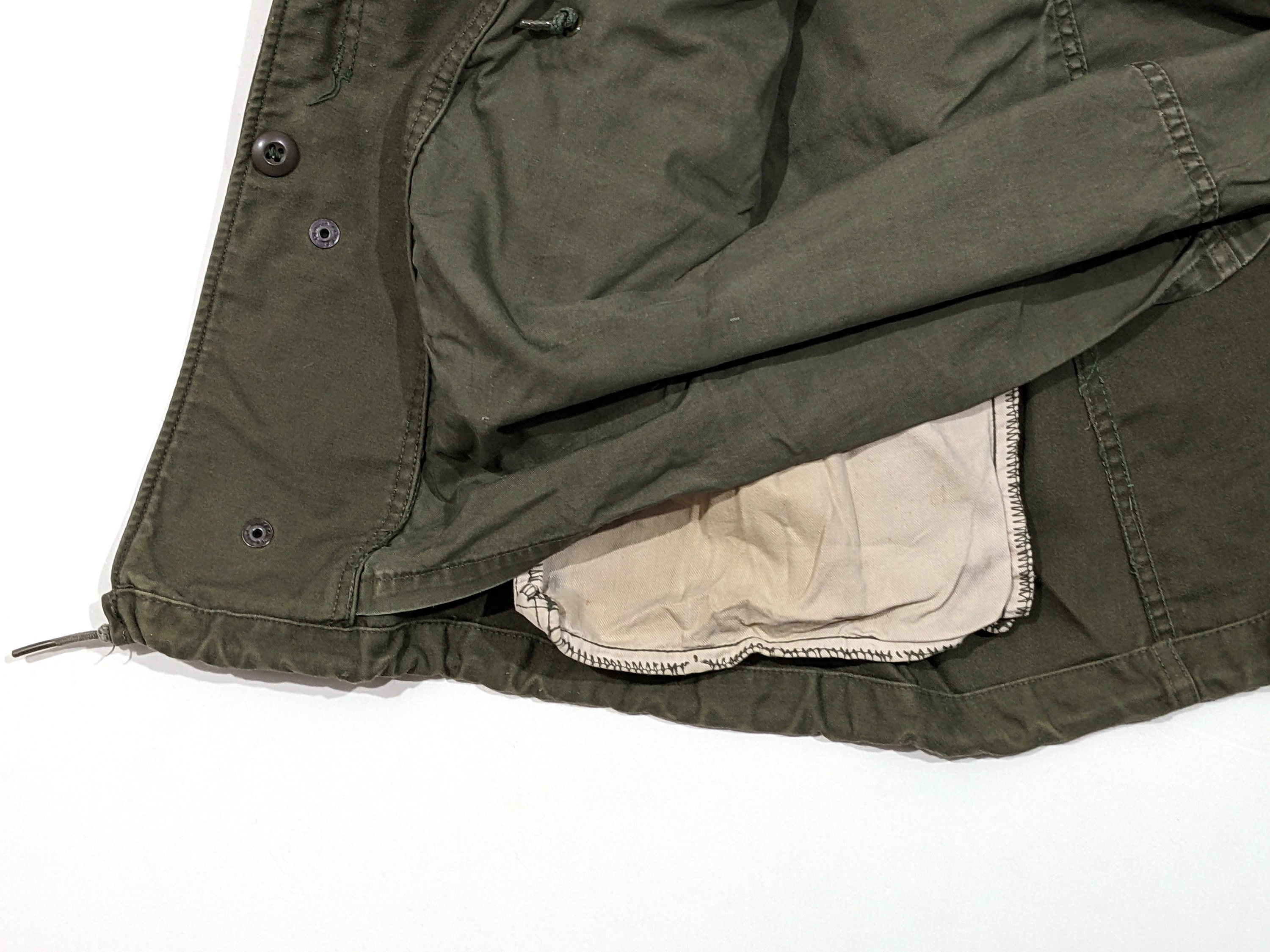 Vintage 60s US Army M-65 OG Olive Green Field Jacket - Etsy