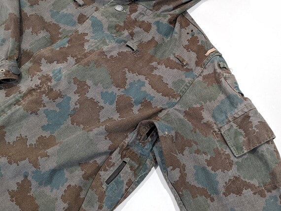 Vintage 60's East German Army NVA DDR Blumentarn Camo… - Gem