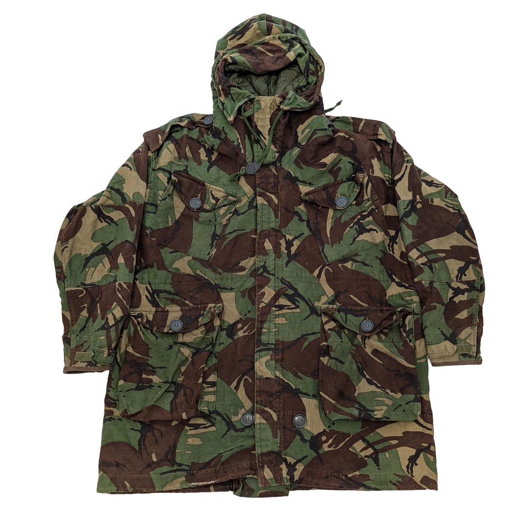 Vintage 80s British Army DPM Extreme Cold Weather Parka - Etsy
