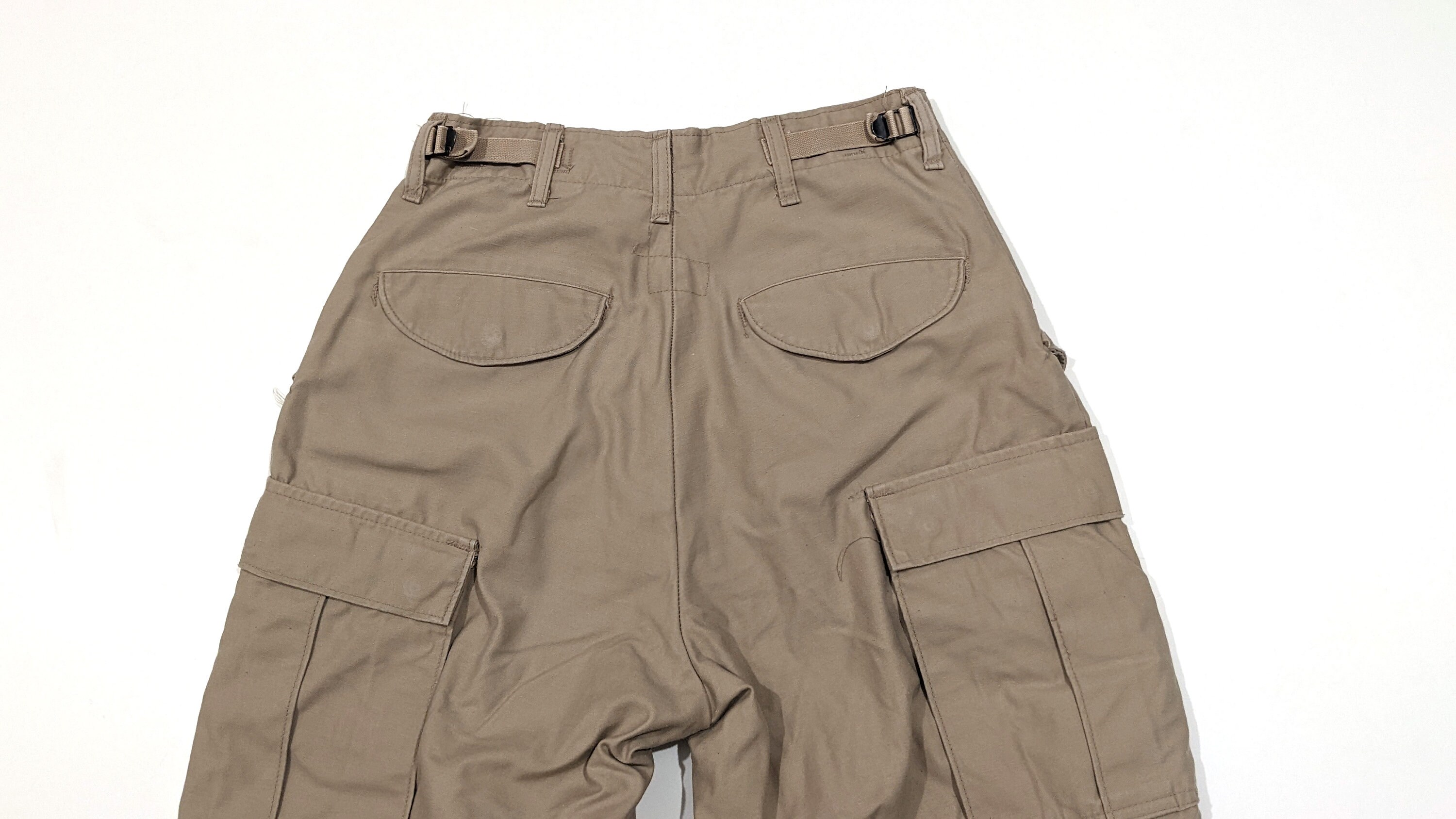 Vintage Trousers Field Tan M65 US Army Style Military Army Cargo Pants ...