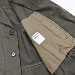 Vintage M 64 French Army F-1 F-2 Olive Jacket Scecan Paris 60's - Etsy