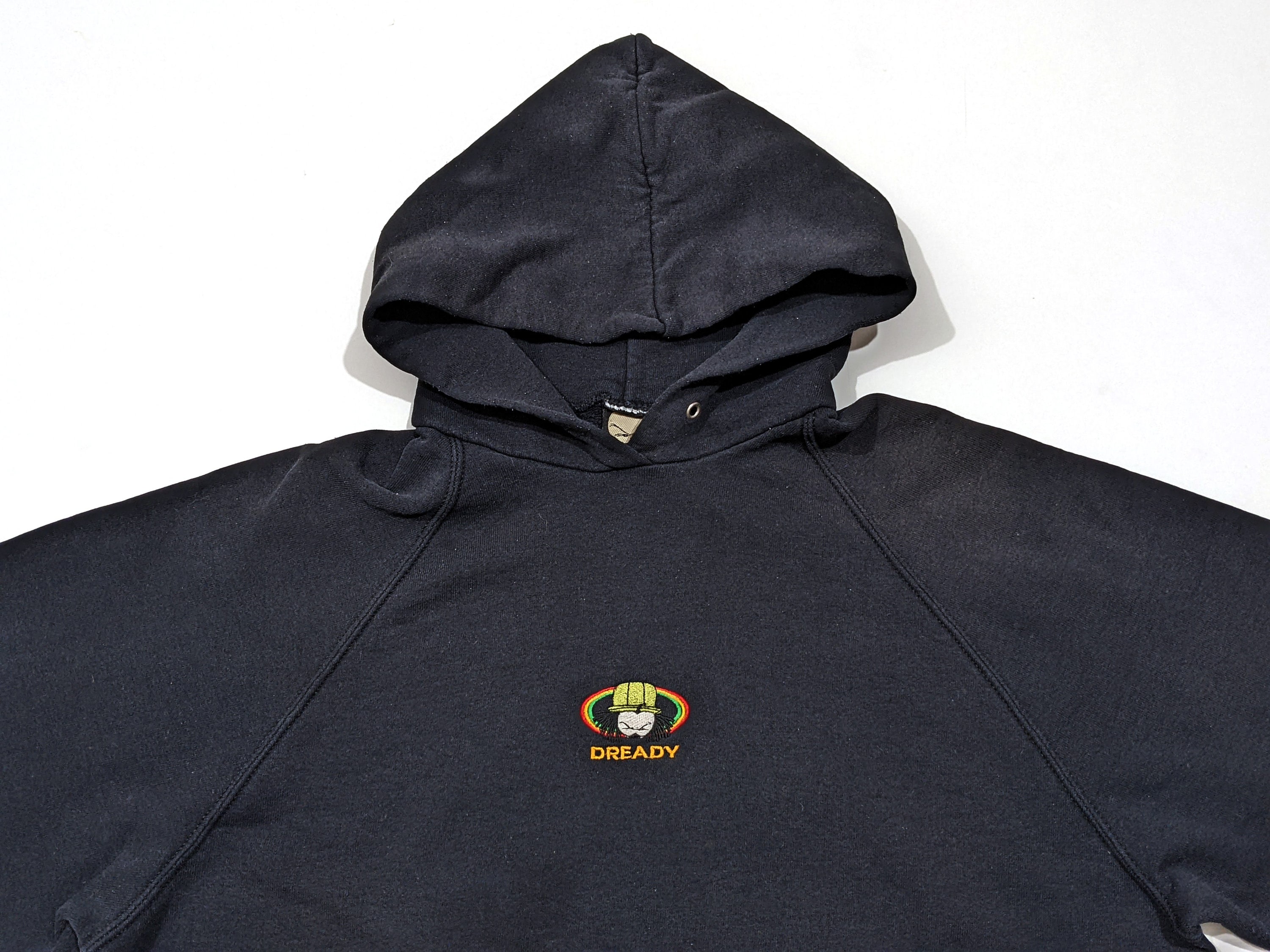 Vintage 90's Rare Vintage Dready Positive Vibe Rasta Hoodie - Etsy