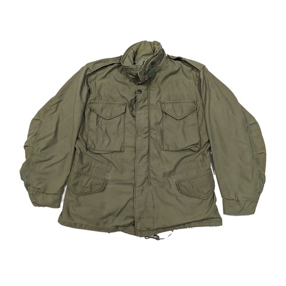 Vintage 60s Contract US Army M65 Field Jacket Sateen … - Gem