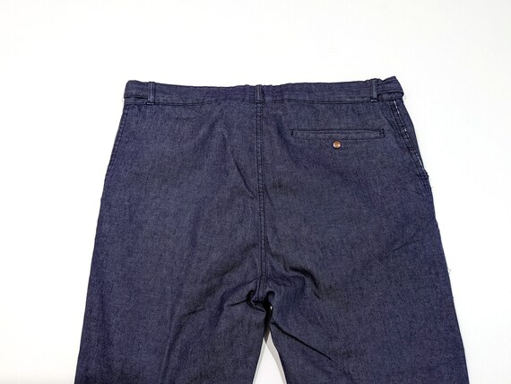 Vintage Adolphe Lafont Denim Work Cargo Pants French … - Gem