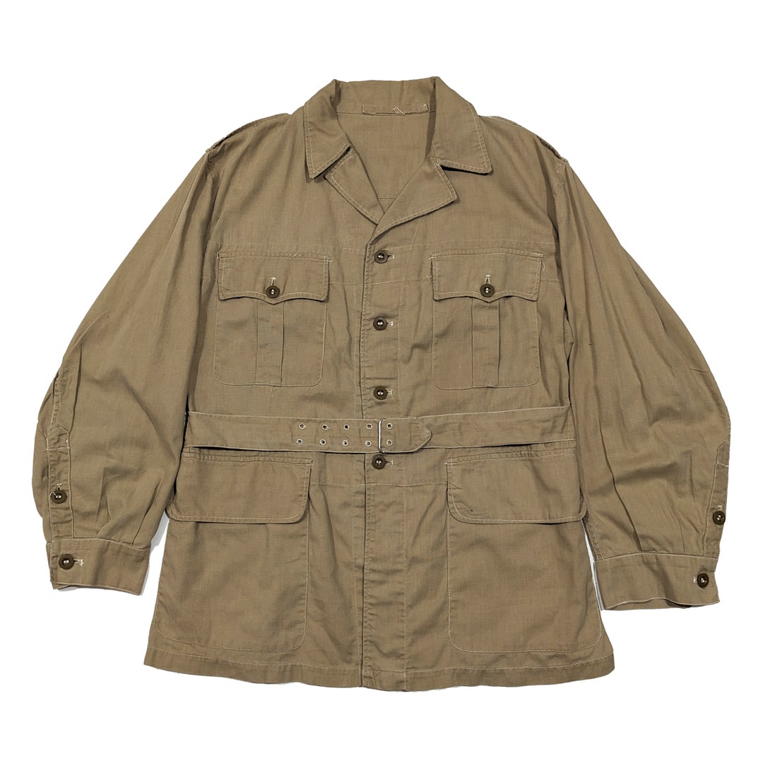 Vintage 50s Jacket Bush Khaki Drill British Army Pattern 1950 - Etsy