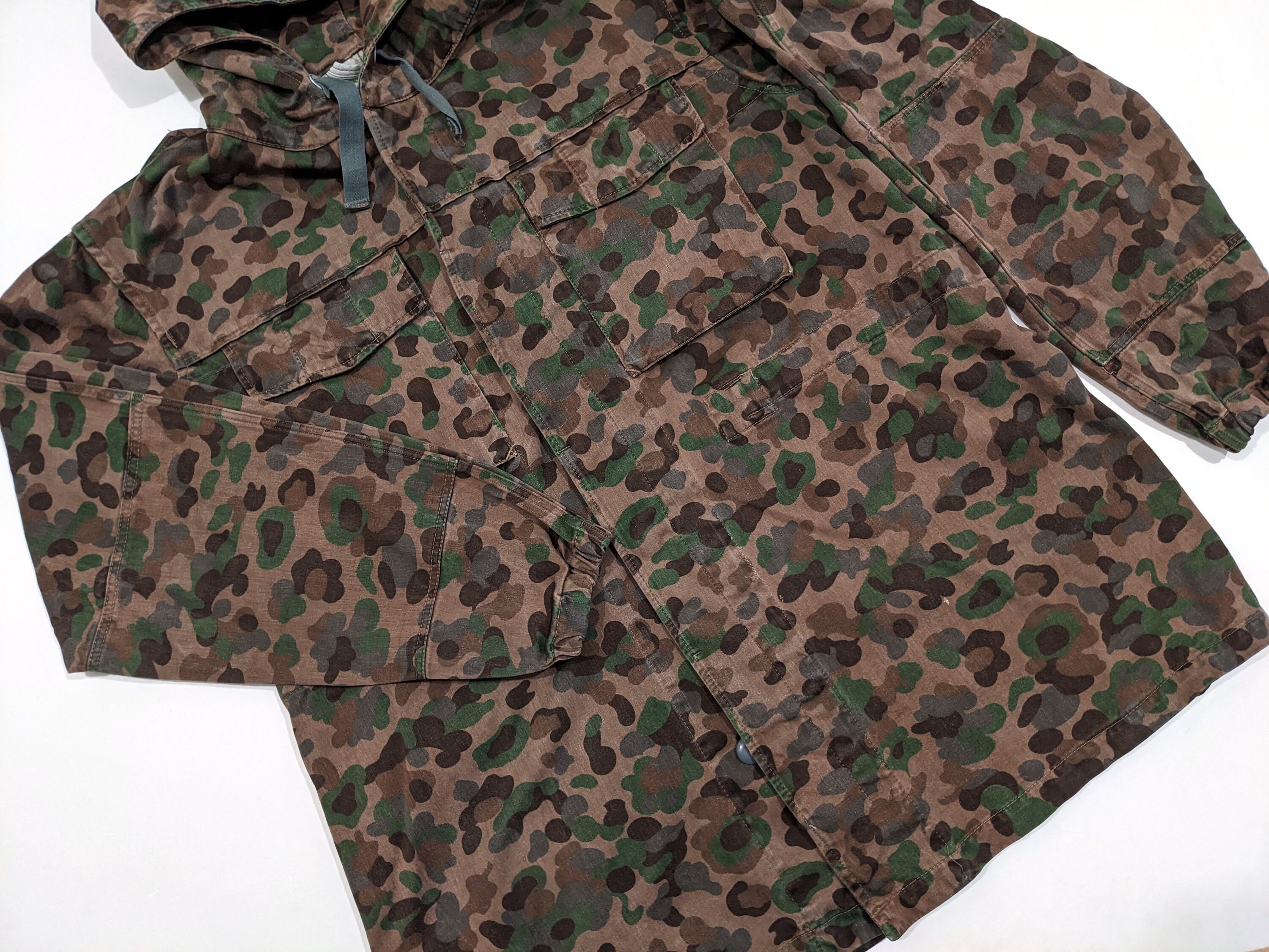 Vintage 70s Austrian Army Jacket Military Erbsenmuster Pea Dot - Etsy