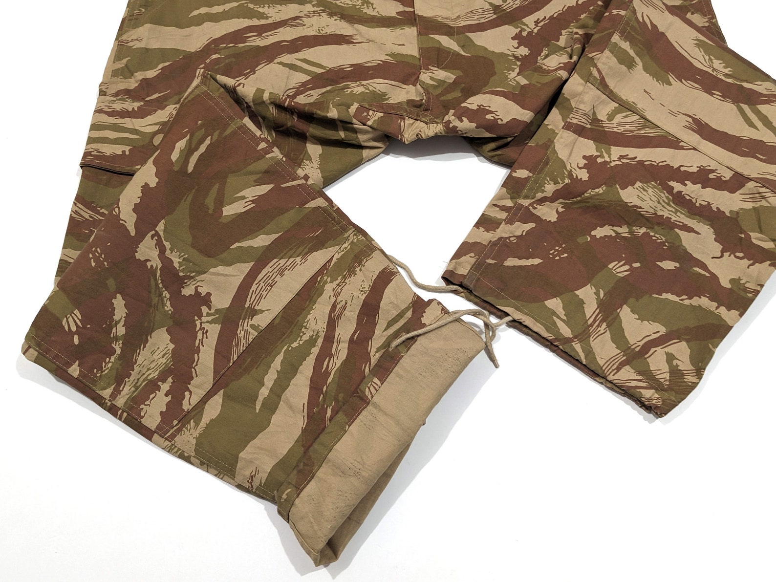 Vintage French Lizard Camo Military Trousers - Etsy