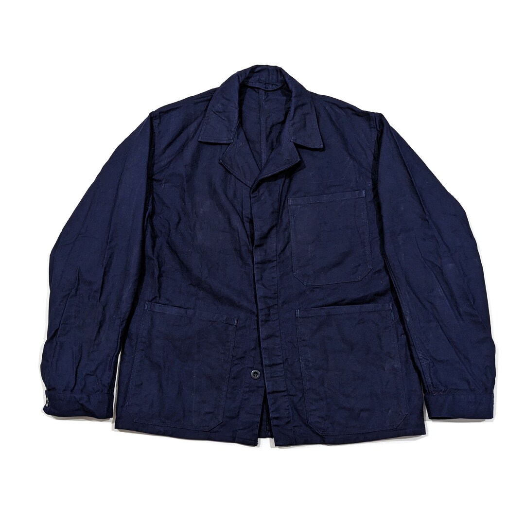 Vintage 60s Germany Workwear Amco Work Chore Blue Jacket - Etsy