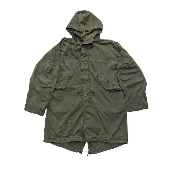Vintage 70s US Army M65 Fishtail Parka Extreme Cold W… - Gem