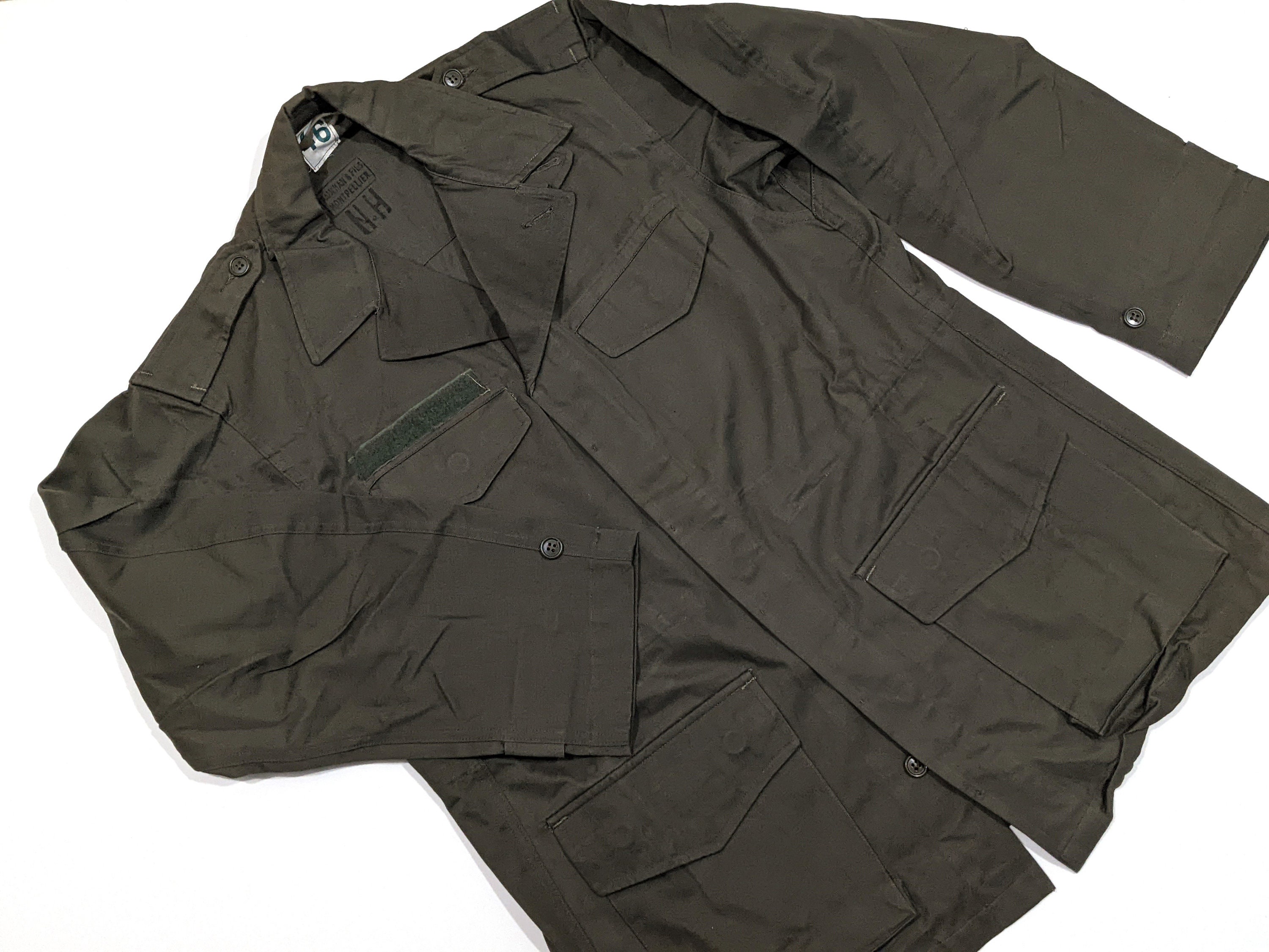 Vintage 60's Deadstock M 47 French Army Olive HBT Field Jacket With ...