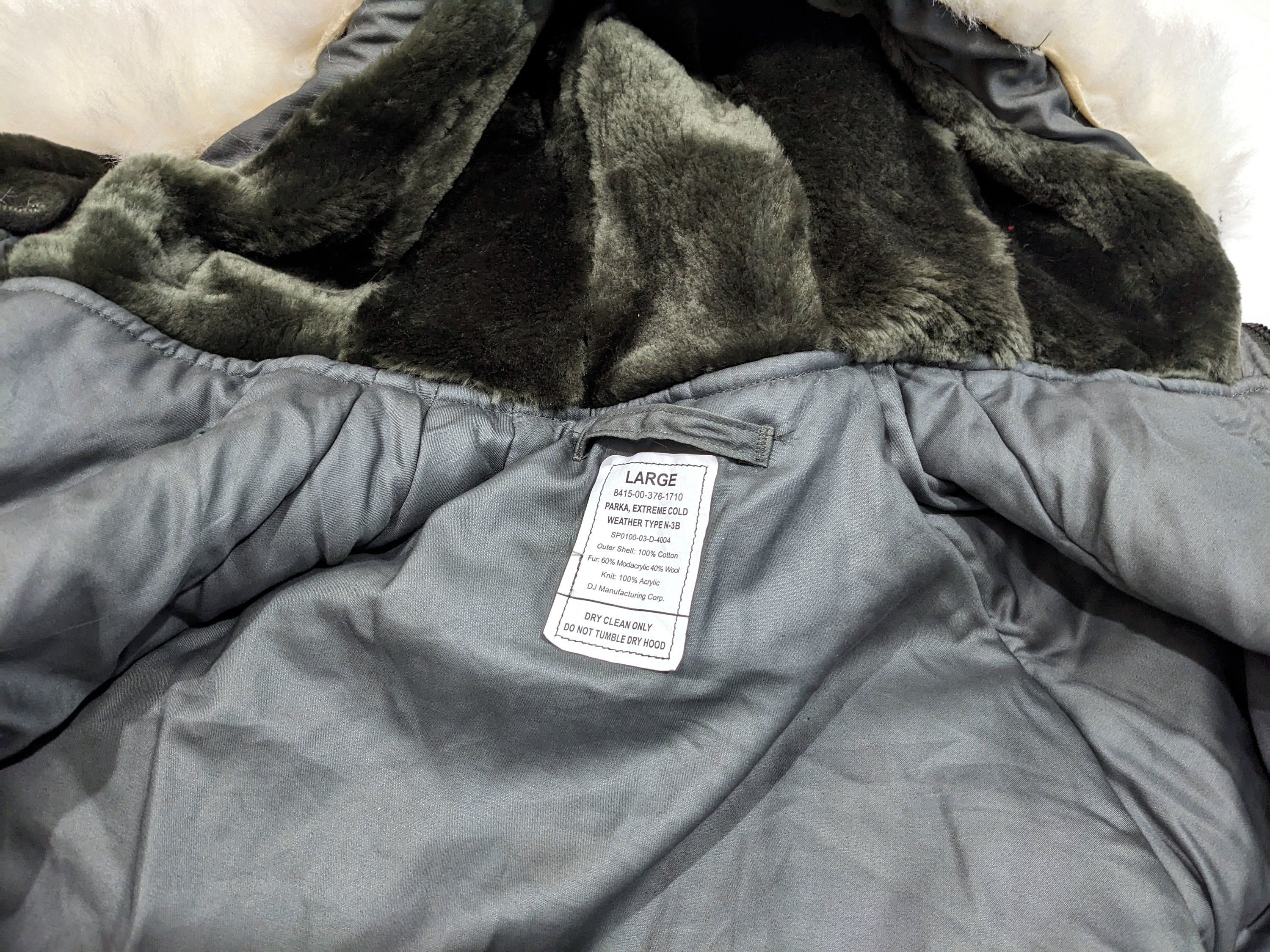 Vintage 00's US Army Type N-3B Parka Extreme Cold Weather - Etsy