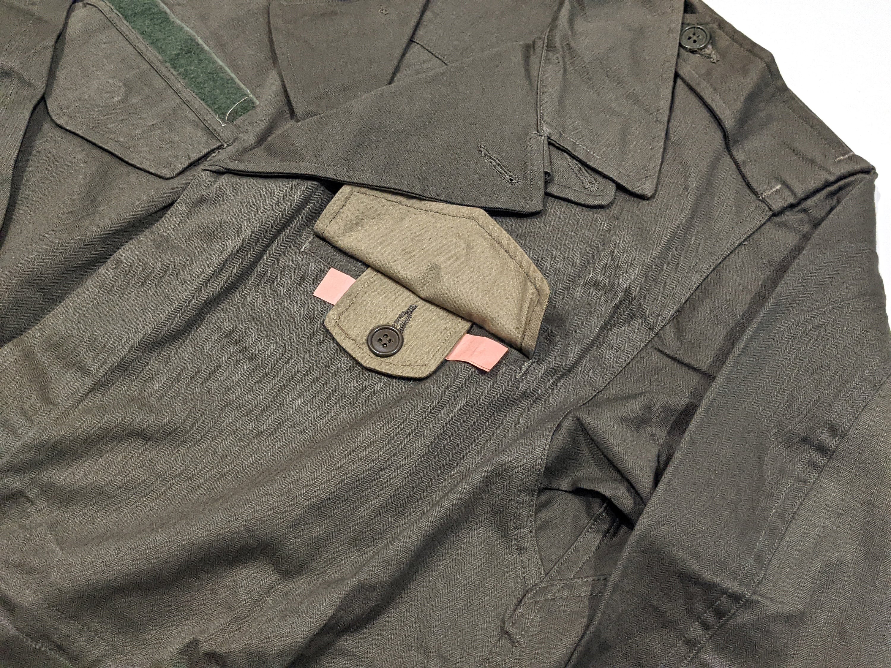 Vintage 60's Deadstock M 47 French Army Olive HBT Field Jacket With ...