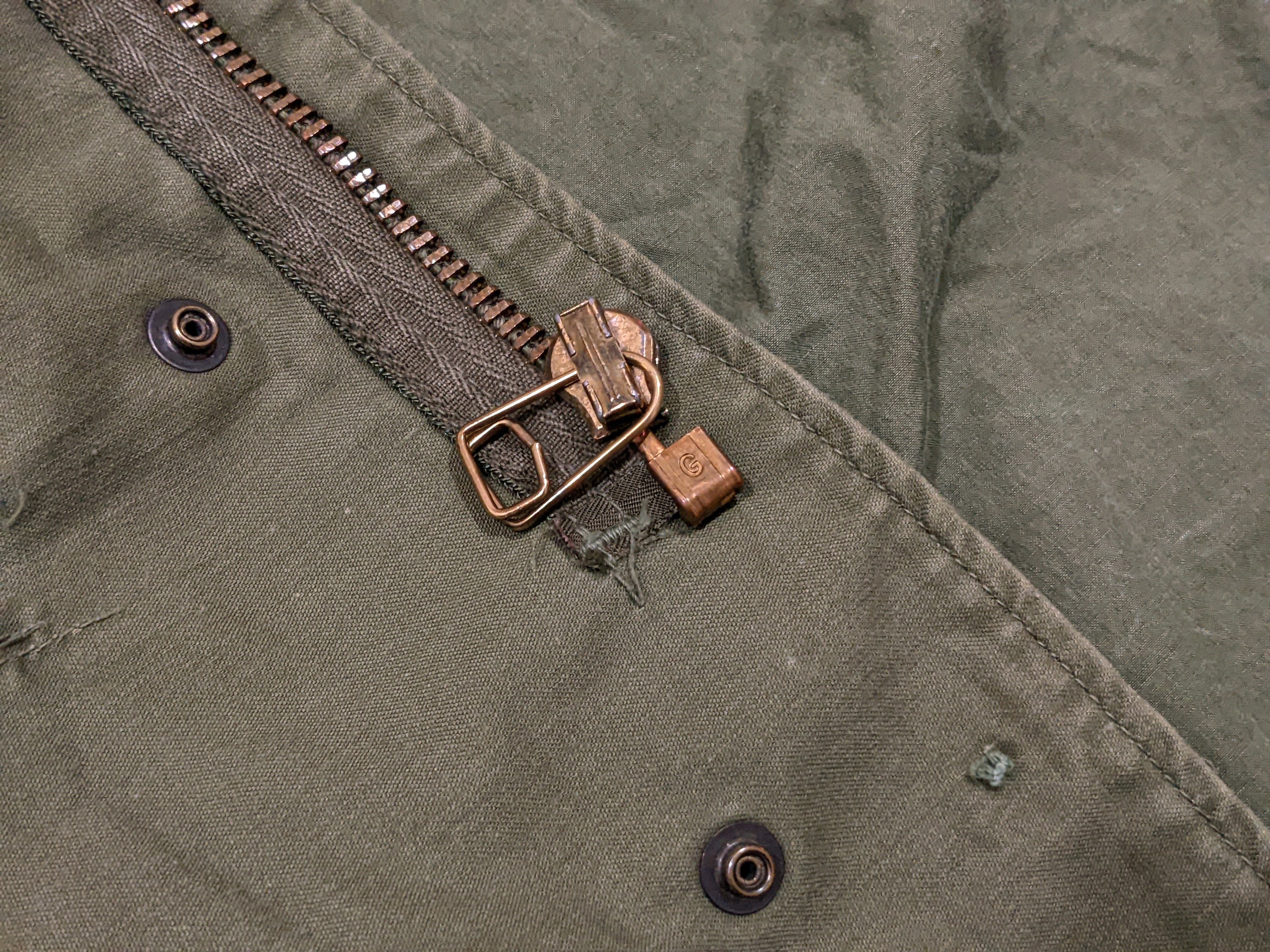 US. Army M-65 OG Olive Green Field Jacket Vintage 70's by - Etsy