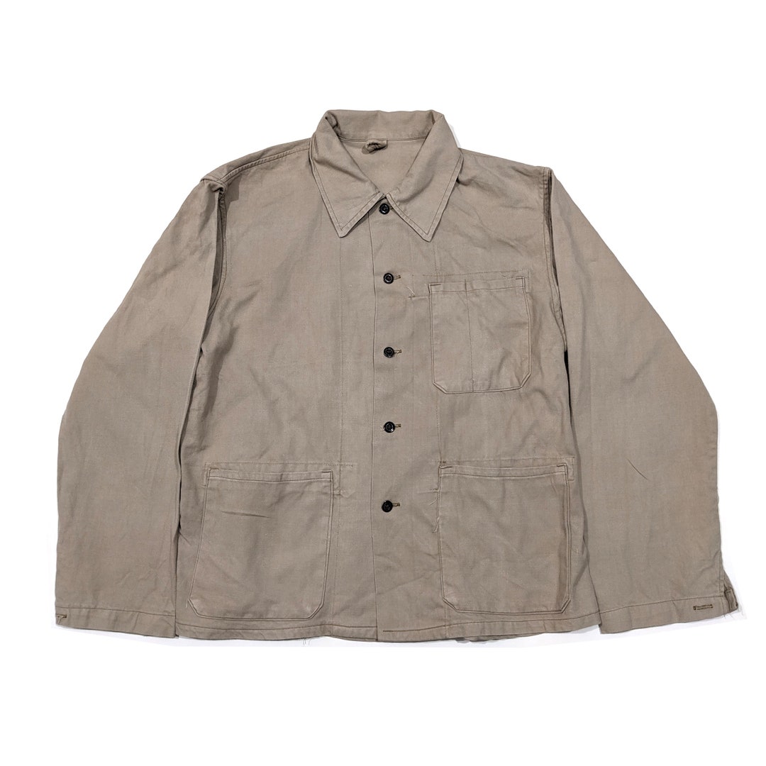 Vintage European Work Chore Workwear Jacket - Etsy