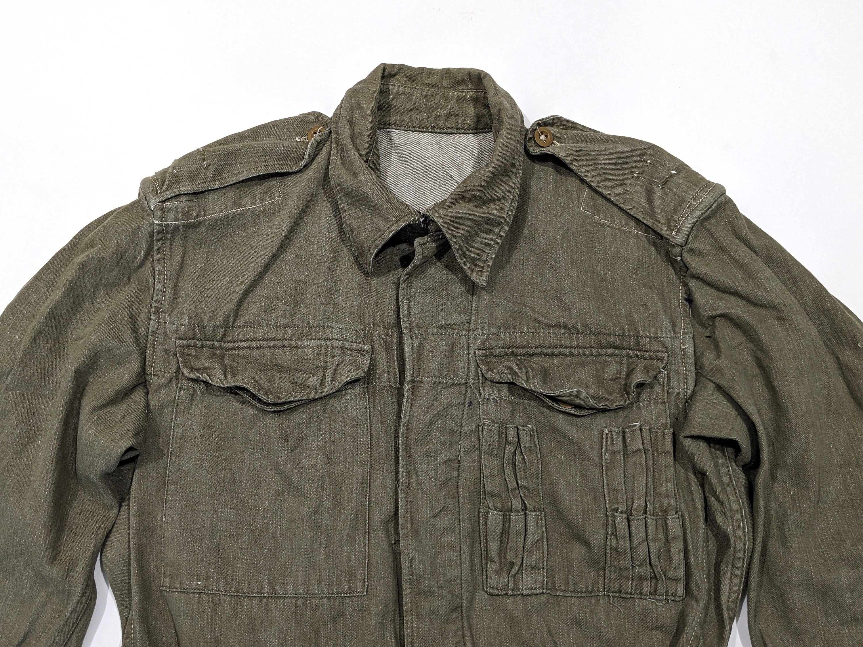 Vintage 50s British Army Overall Tank Denim Olive Suit - Etsy