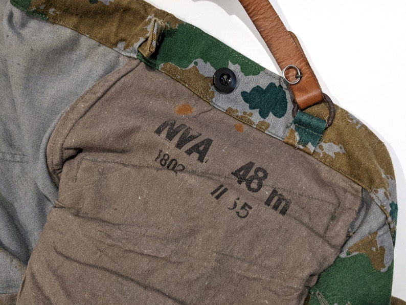 Rare Vintage 60's East German Army NVA DDR Blumentarn Camo - Etsy