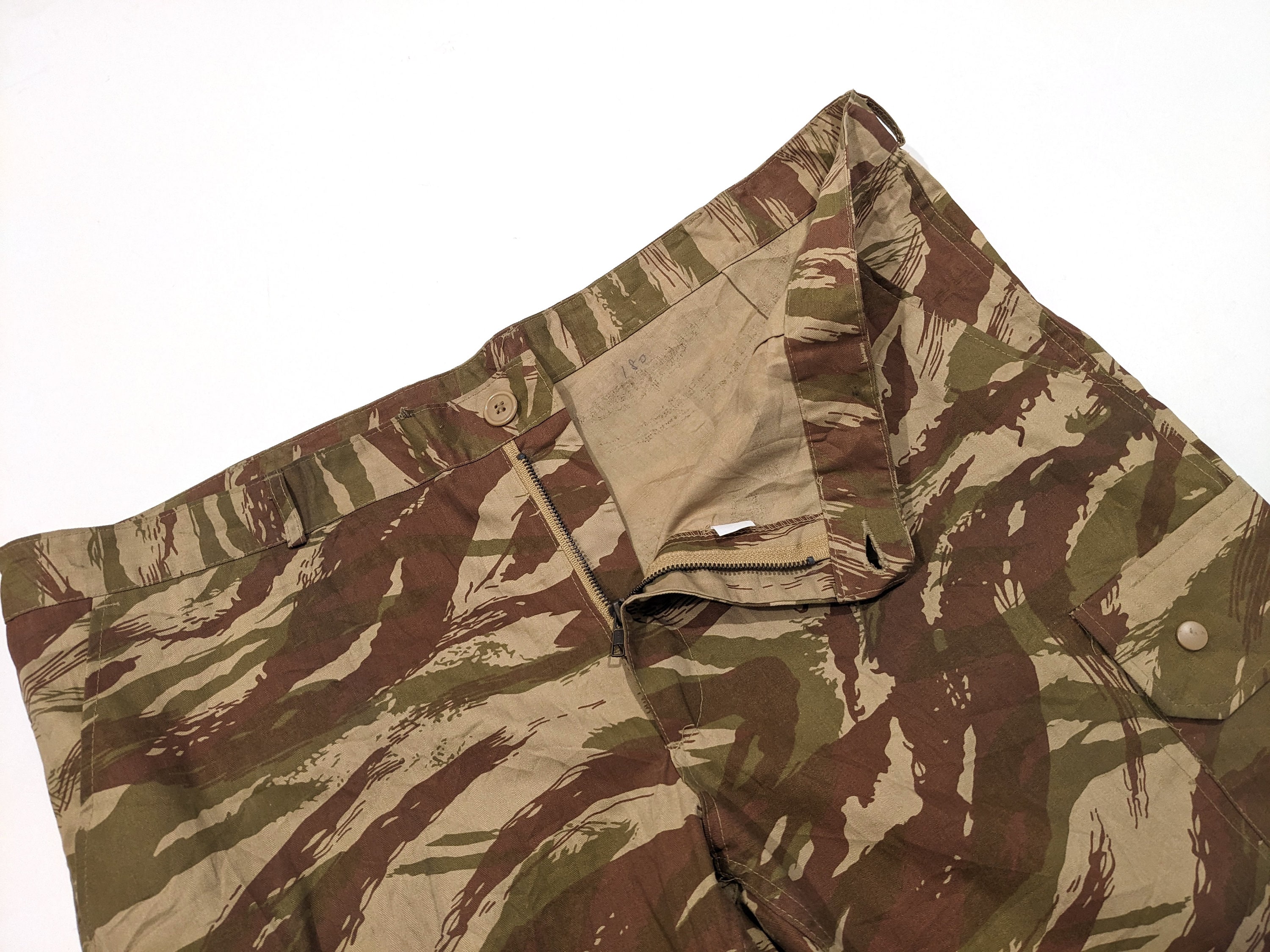 Vintage French Lizard Camo Military Trousers - Etsy