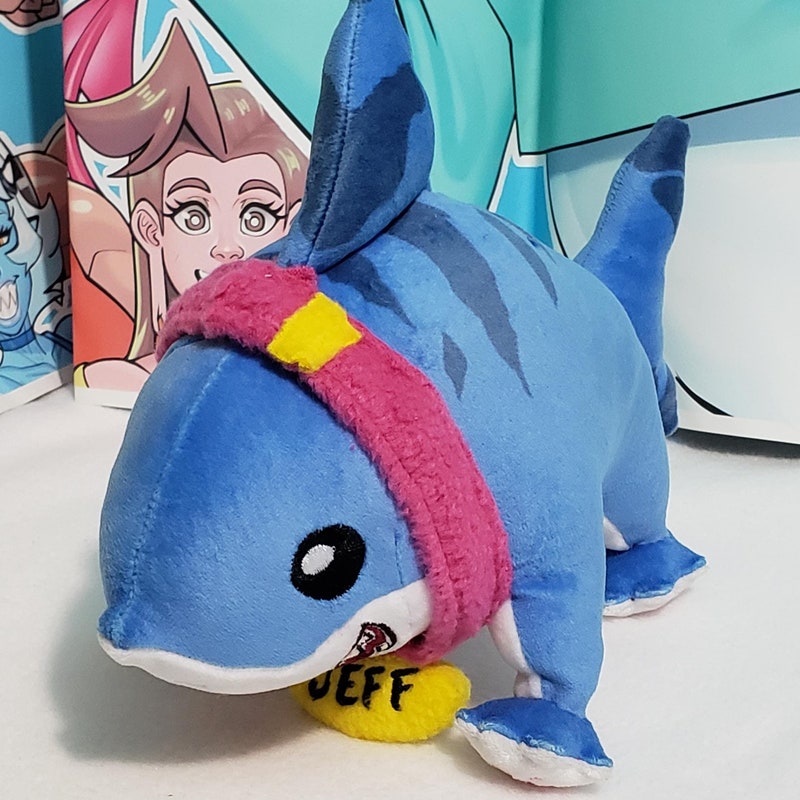 Jeff the Shark Plush - Etsy