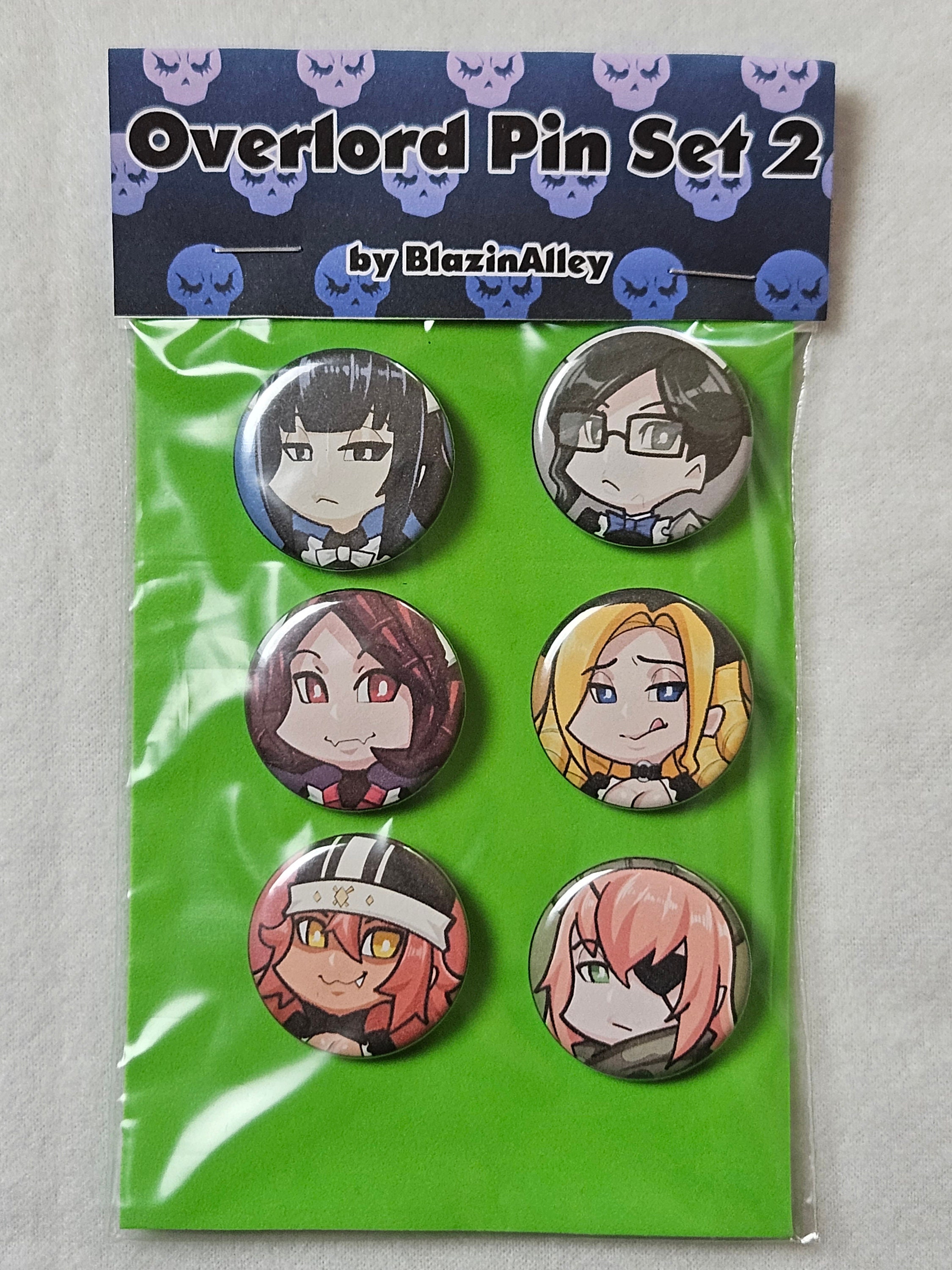 Overlord Pin Sets - Etsy