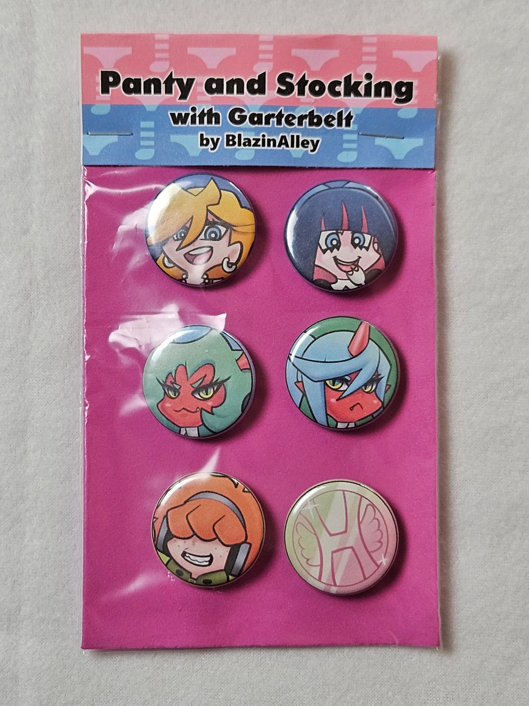 Panty and Stocking Pin Set - Etsy