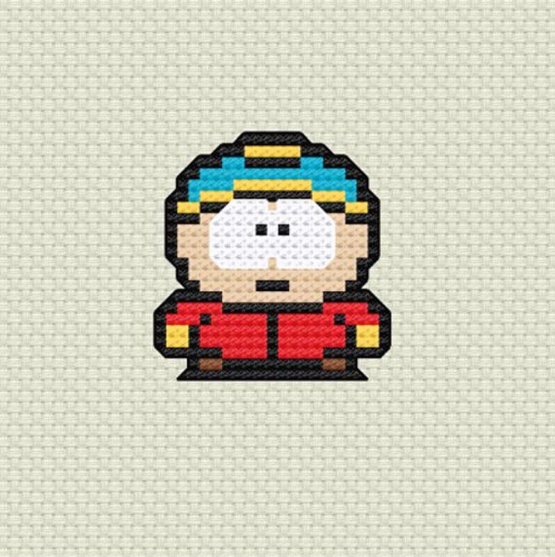 Cartman Cross Stitch Pattern - Etsy