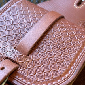 Ready to Ship! Single Pommel Saddle Bag for a Western Saddle - Horn Bag ...
