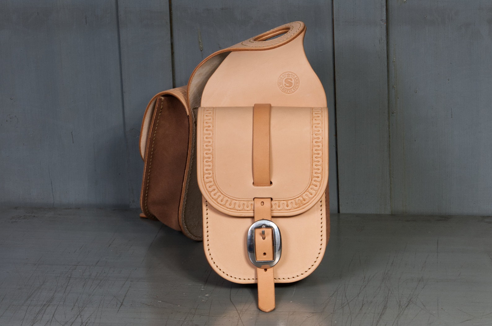 Ready to Ship Double Pommel Saddle Bags for a Western Saddle Horn Bags ...