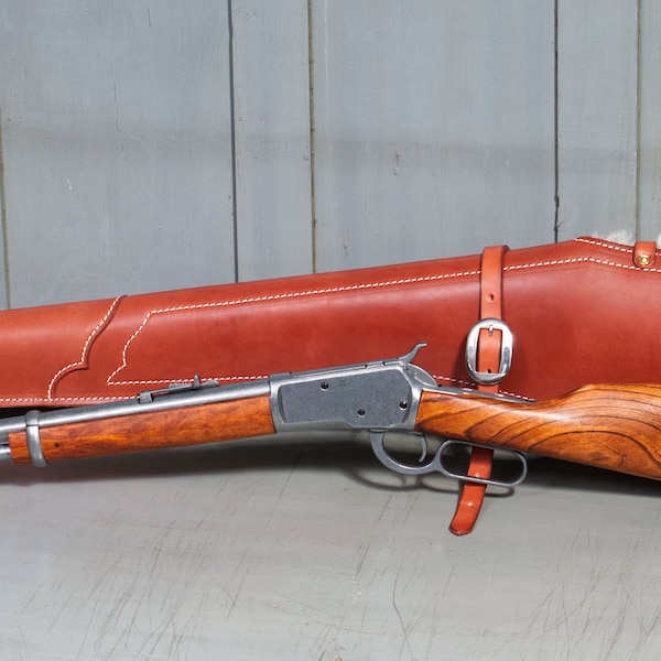Lever Action Rifle Scabbard - Etsy