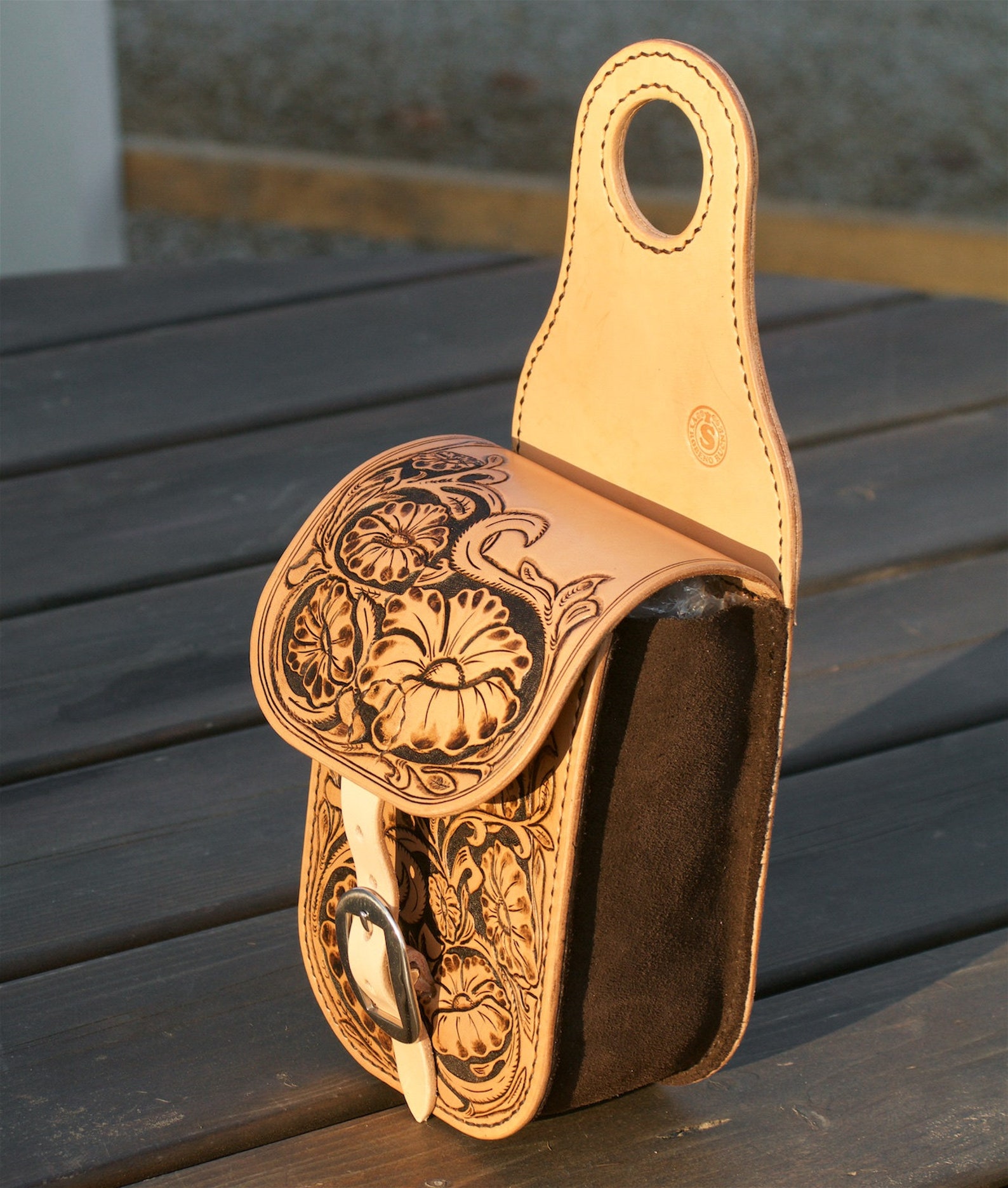 Western Handmade Pommel Bag for Western Saddle | Etsy