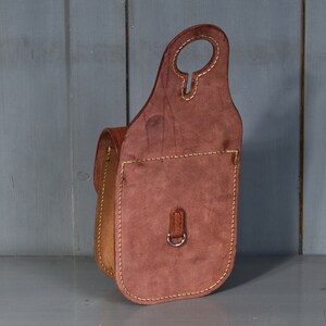 Ready to Ship! Single Pommel Saddle Bag for a Western Saddle - Horn Bag ...