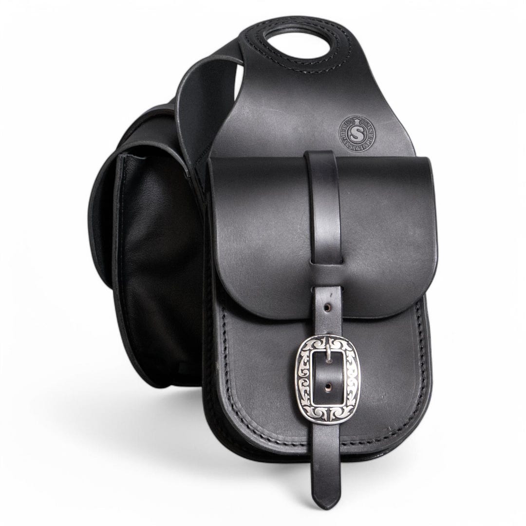 Ready to Ship! Double Pommel Saddle Bags for a Western Saddle - Horn ...