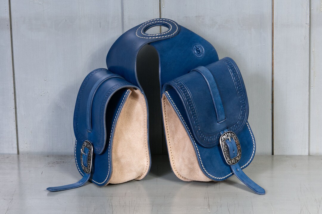 Ready to Ship Double Pommel Saddle Bags for a Western Saddle - Etsy