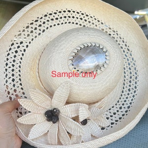 Dried White Coconut Leaves Rito Niau Bundle 400 Strands Natural Palm ...