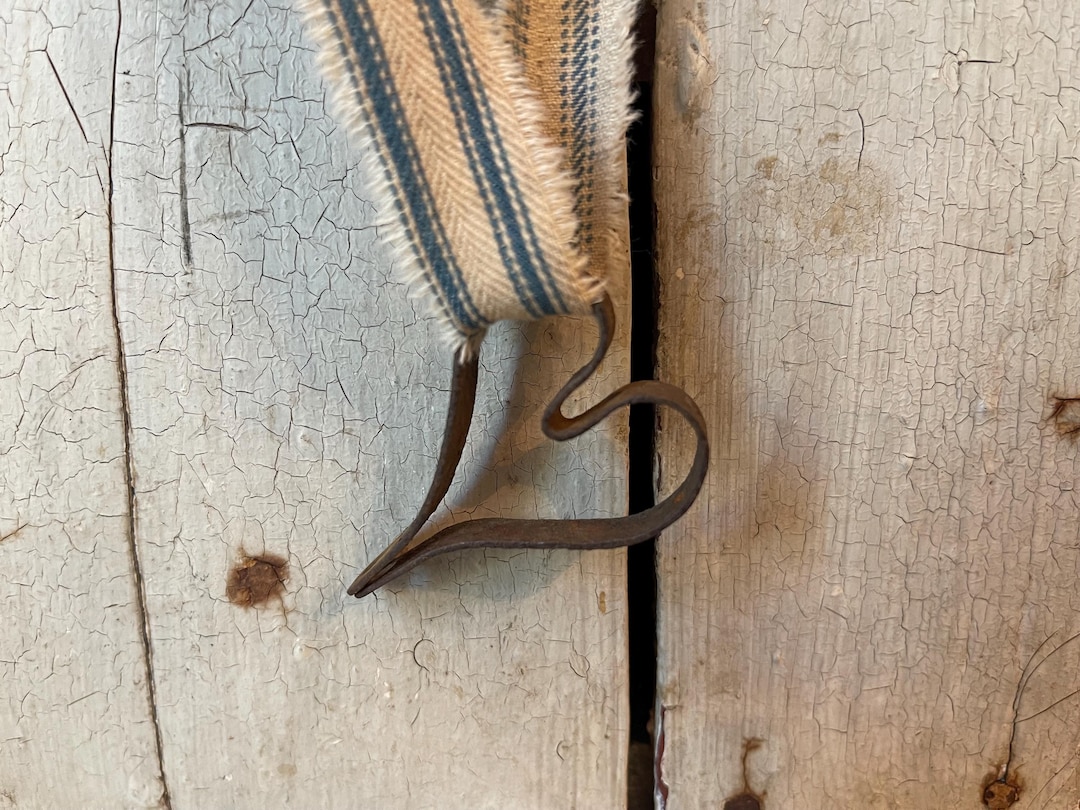 Antique Metal Heart - Etsy