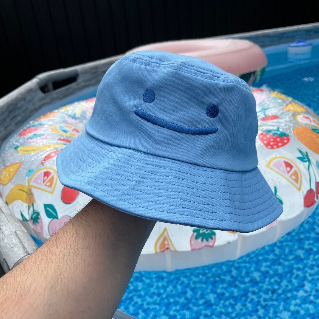 Shiny Ditto | Pokemon Bucket Hat Kawaii - Etsy