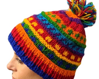 Rainbow Hat | Etsy