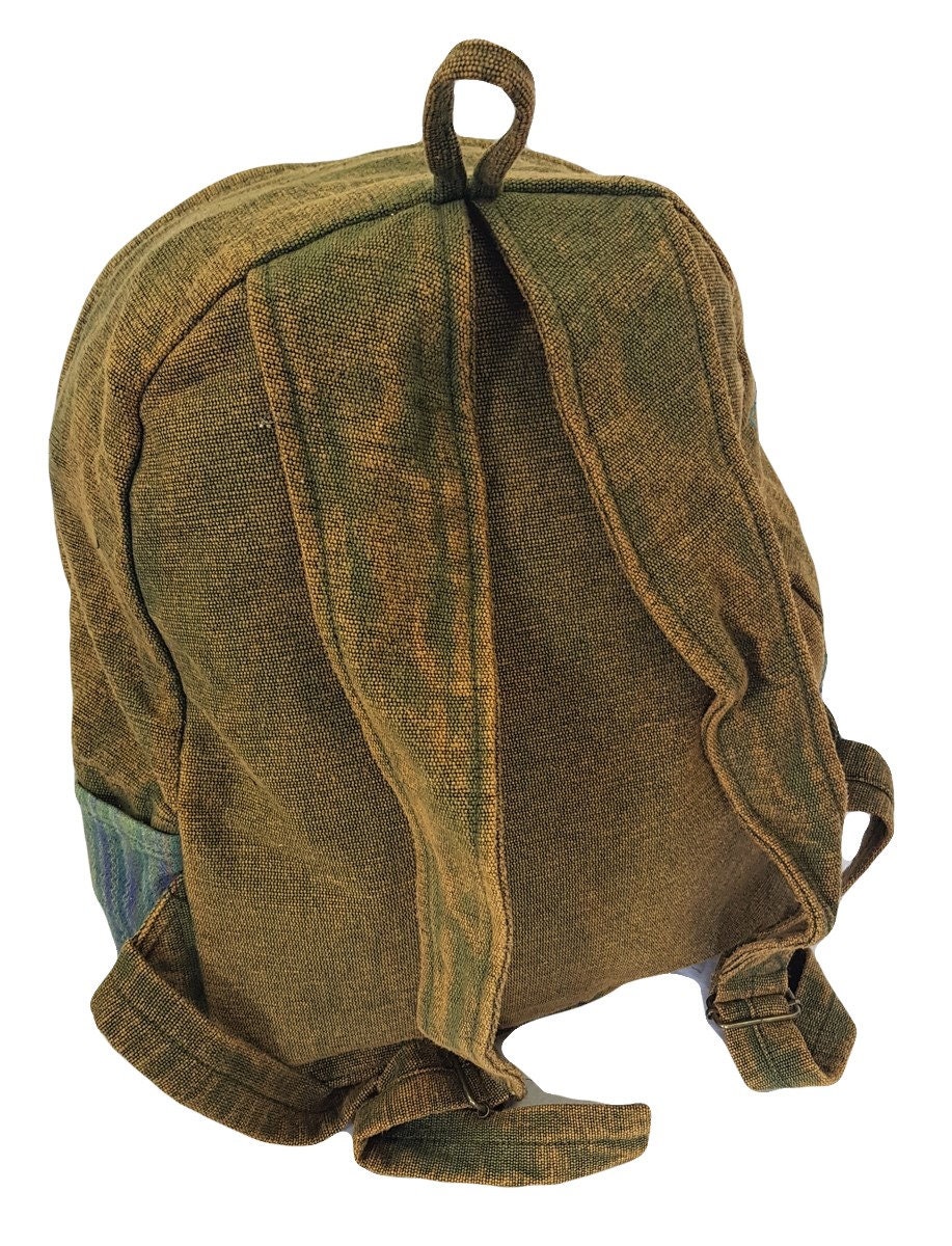 Fairtrade Stonewash Cotton Mandala Backpacks - Etsy