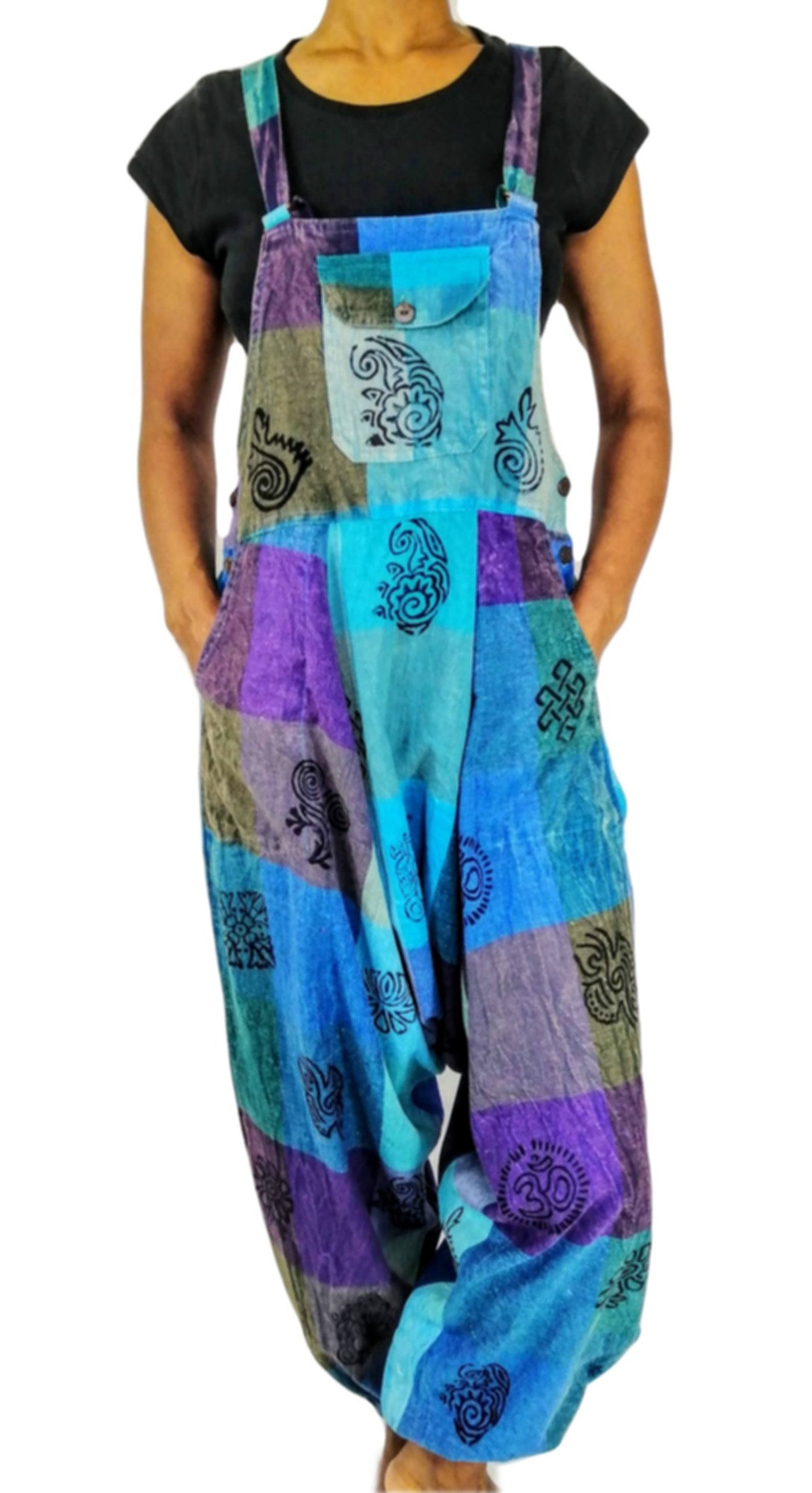 Fair Trade Fake Patch Nepalese Cotton With Hand Blockprint - Etsy