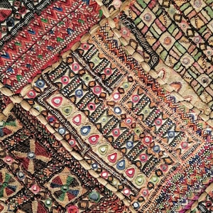 Vintage Jat Patchwork Embroidery - Etsy