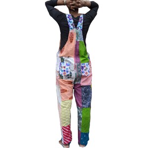 Fair Trade Patchwork Indian Cotton Dungarees Du704 - Etsy