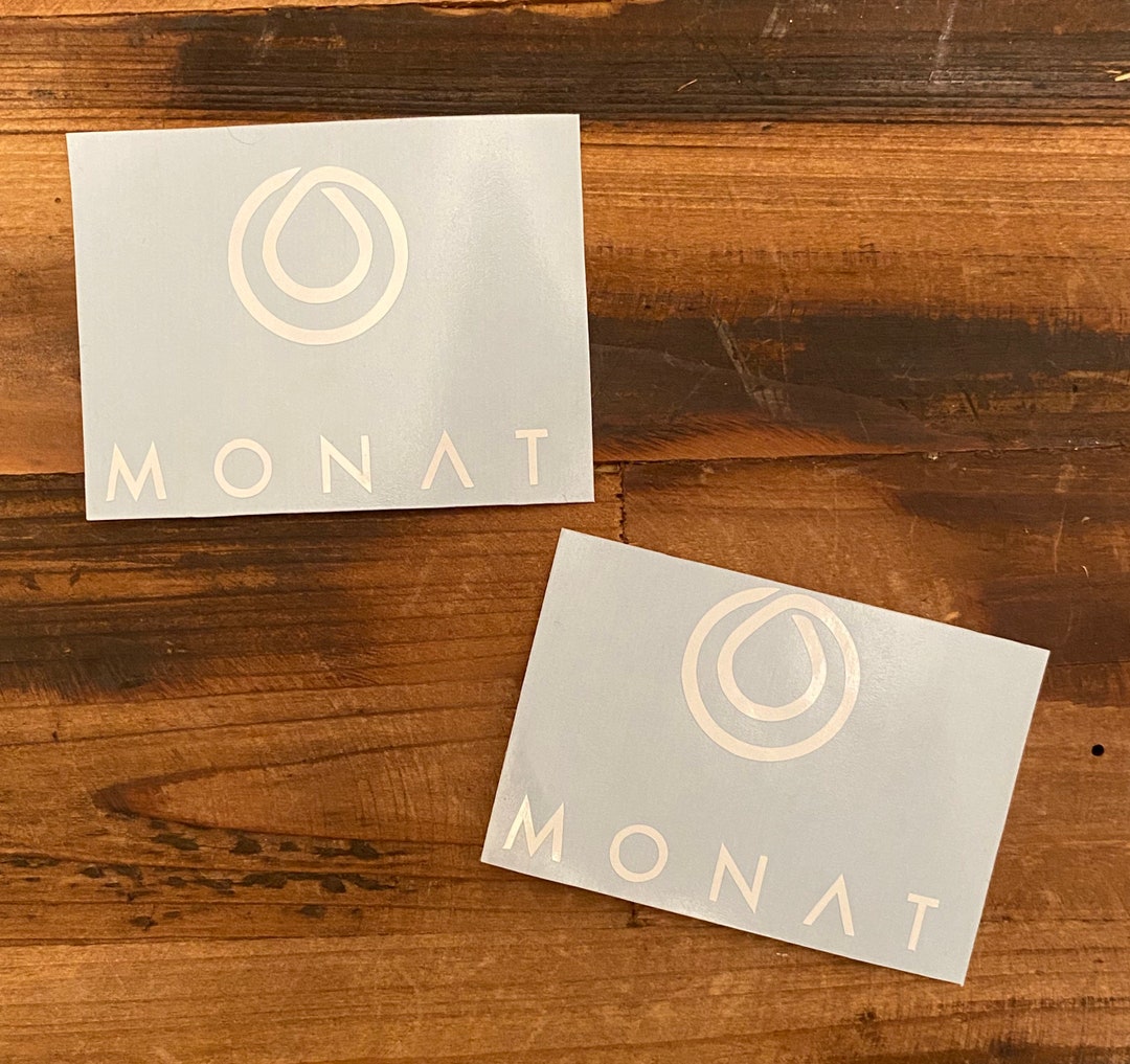 Monat Vinyl Decal - Etsy