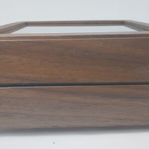 Solid Walnut Shadow Box / Display Case - Etsy