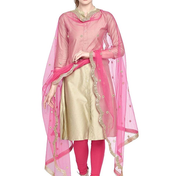 Net Dupatta - Etsy