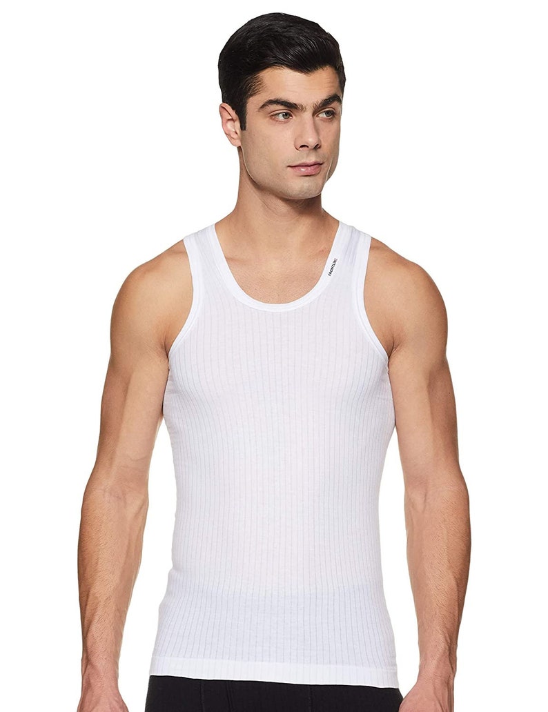 Men's Inner Wear Solid Vest Cotton Comfortable Design - Etsy