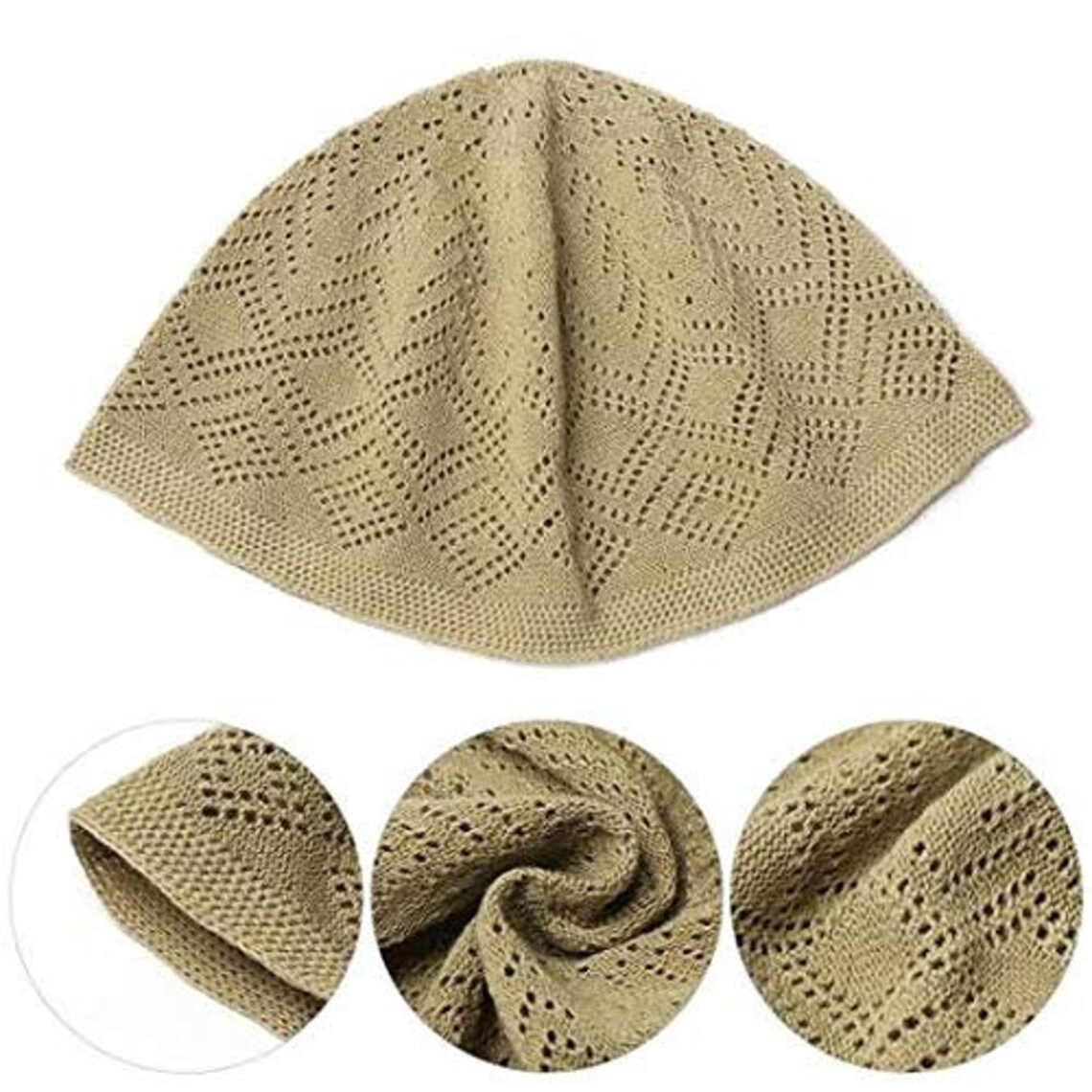 Muslim Prayer Cap for Man Turkish Knitting Cap 100% Cotton - Etsy