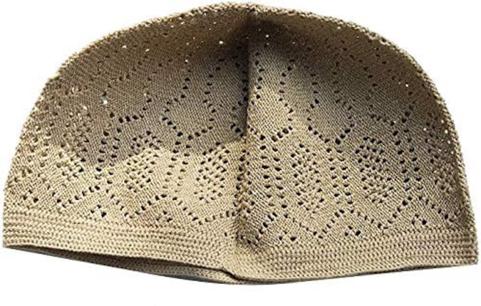 Muslim Prayer Cap for Man Turkish Knitting Cap 100% Cotton - Etsy