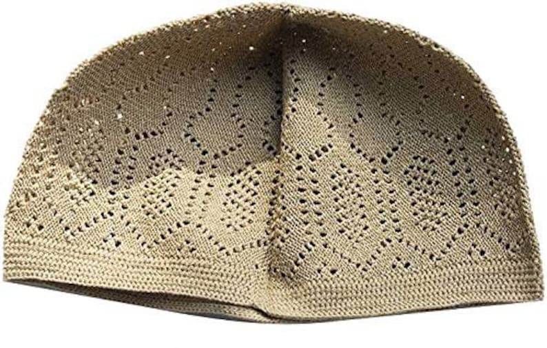 Muslim Prayer Cap for Man Turkish Knitting Cap 100% Cotton - Etsy