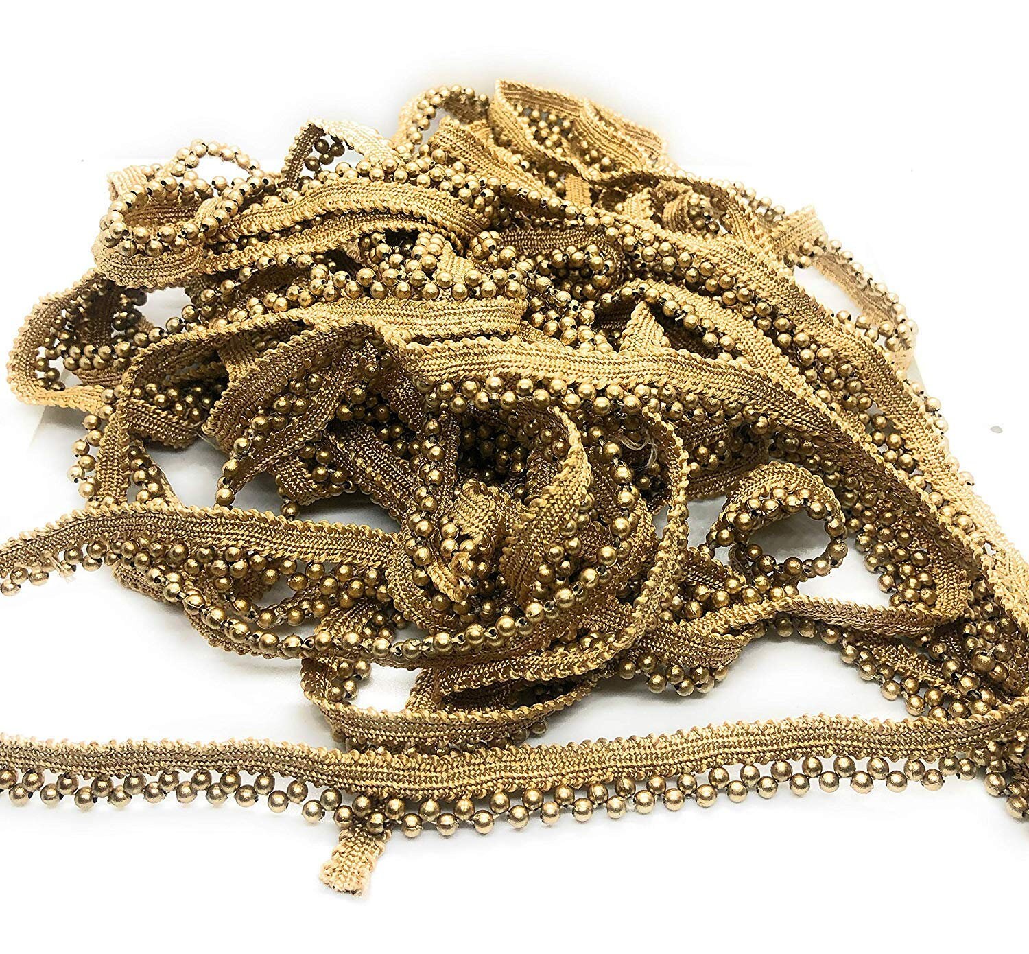 Handmade Antique Gold Pearl Laces for Saree Kurti Art and - Etsy